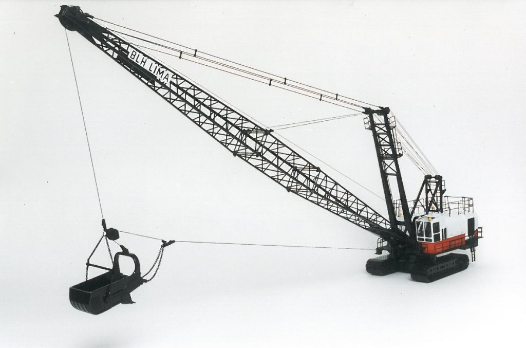 Lima 2400B Dragline - Classic Construction Models