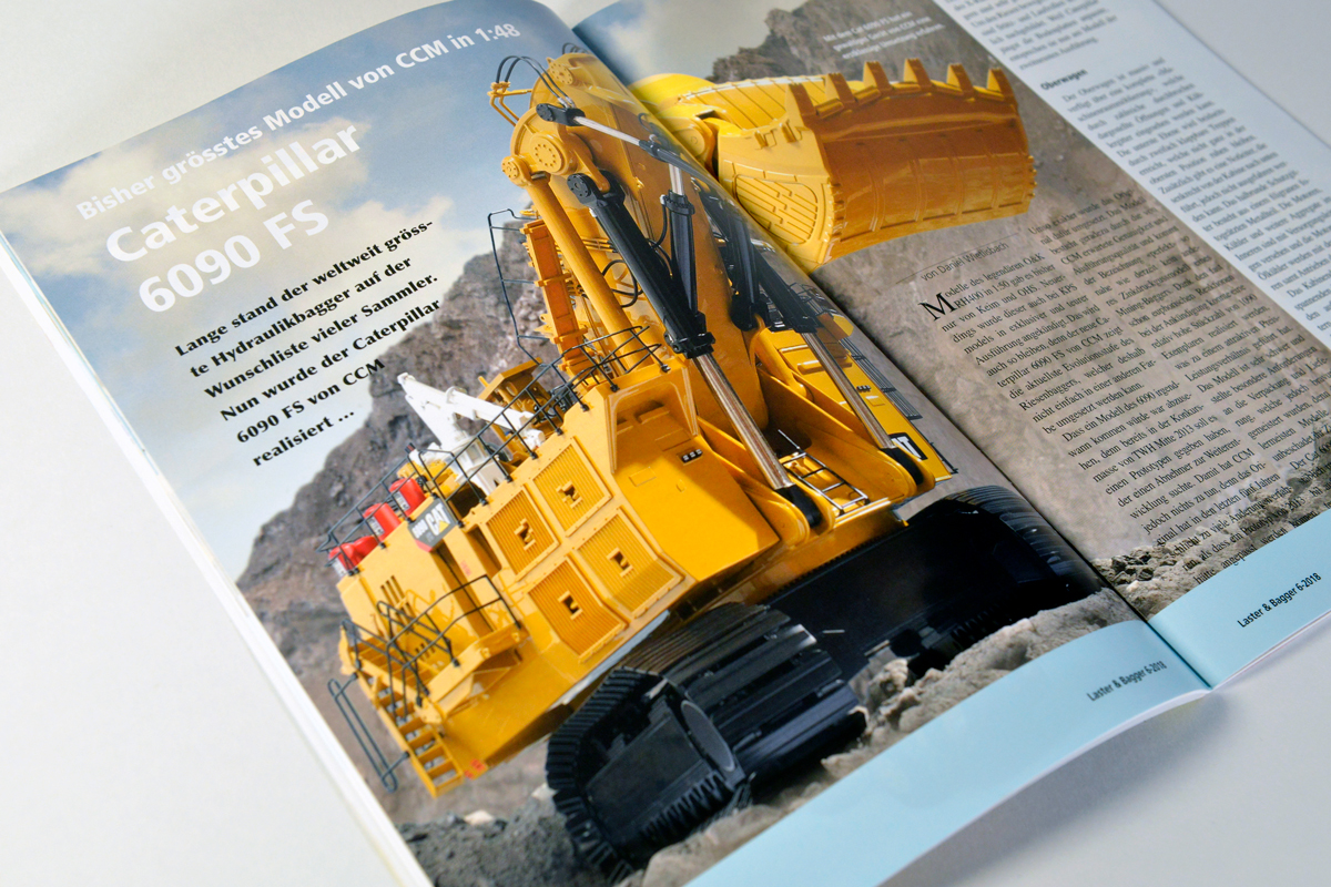 Under Review: Cat® 6090FS Receives High Praise in Laster & Bagger ...