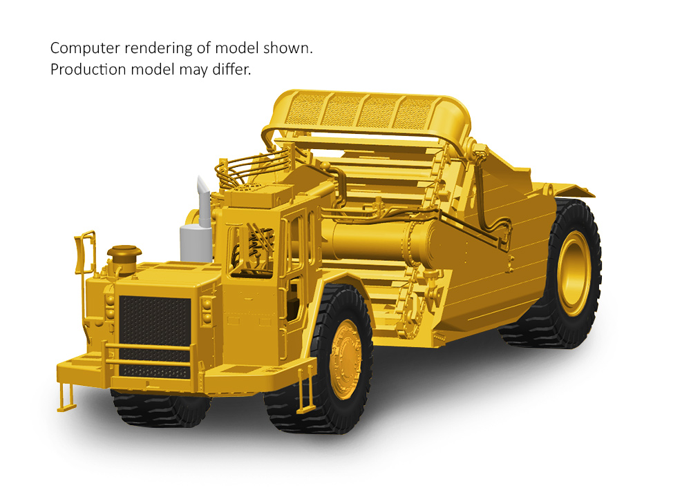 1:48 Cat® 633D Elevating Scraper - Die-cast - Classic Construction Models