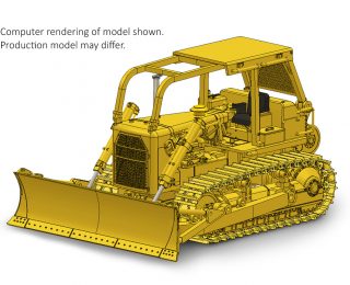 1:24 Cat® D11 Carrydozer - Die-cast - Classic Construction Models